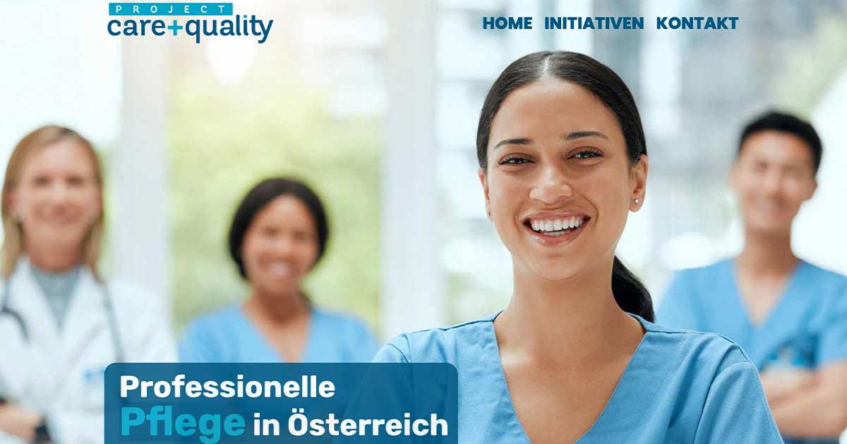 PROJECT care + quality | Professionelle Pflege in Österreich